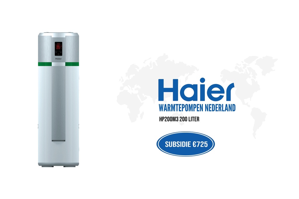 Haier warmtepomp boiler HP200M3 | Haier Warmtepomp